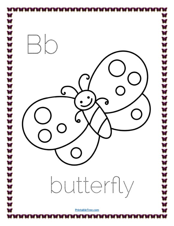 Free Printable Butterfly Coloring PDF Pages for Kids and Adults