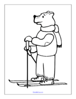 Free Printable Bear Coloring Pages PDF for Kids and Adults