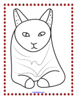 Free Printable Cat Coloring Pages PDF for Kids and Adults