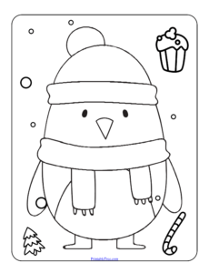 Free Printable Christmas Coloring Pages PDF for Kids and Adults